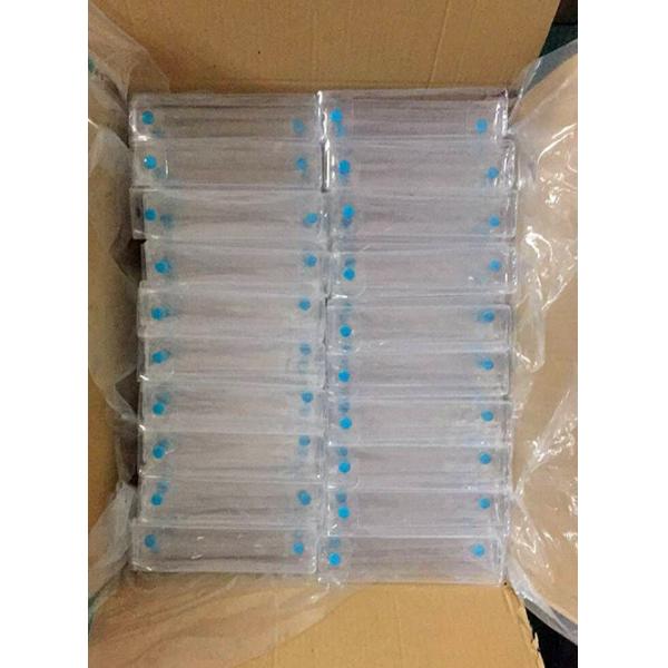 Quality ISO9001 Transparent PEVA Storage Bags Standing EVA 0.3mm With Plastic Snap for sale