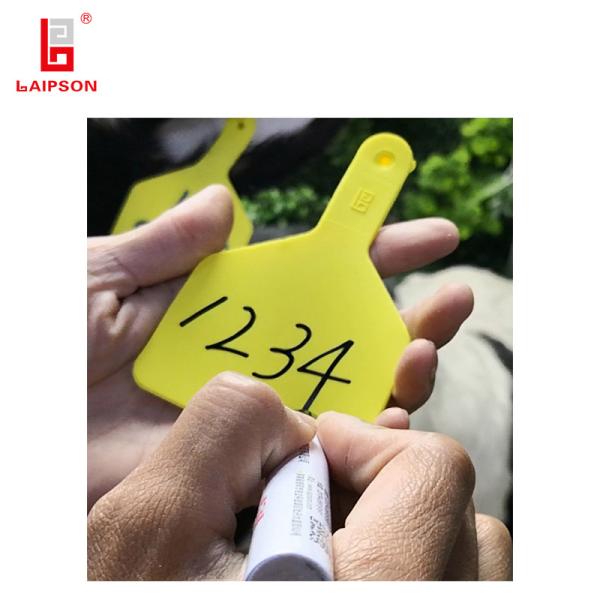 Quality Livestock Equipment Animal Ear Tag Marker Pen Writing Numbers Letters On Pig Bovine Tags for sale