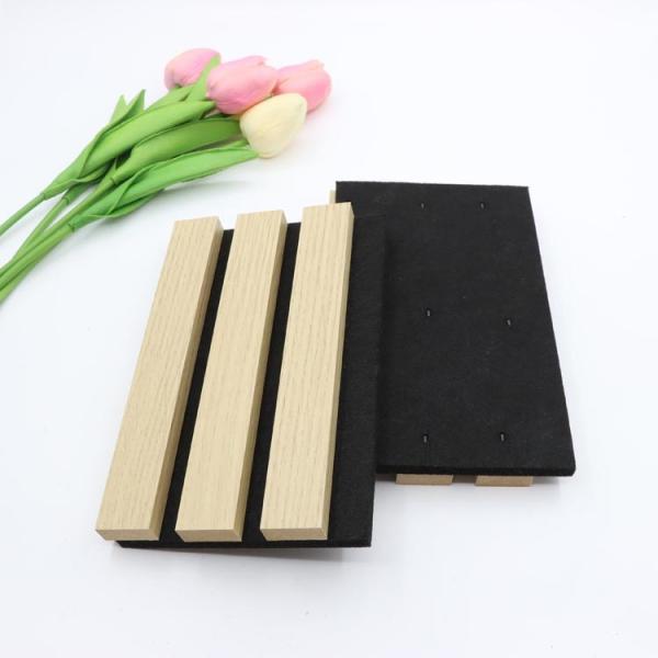 Quality Polyester Acoustic Panels Board 3mm - 25mm Black Soundproof for sale