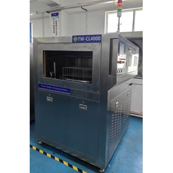Quality CE Stable Pallet Flux Cleaning Machine , Practical Automatic Wave Solder Cleaner for sale