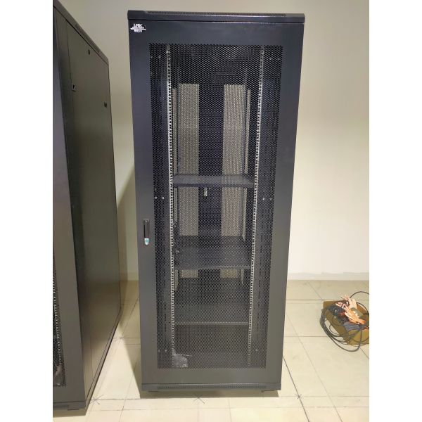 Quality 800W 42U Vertical Network Cabinet Mount Server Standing Rack for Toughened Glass for sale