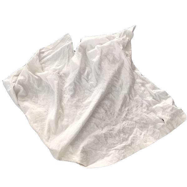 Quality 55*60cm No Metal Cotton White T Shirt Rags IMPA for sale