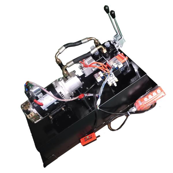Quality Standard 3500RPM Single Acting Hydraulic Power Unit Station Pump For Dump Truck for sale