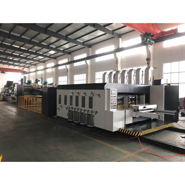 Quality Fully Automatic 4 Color Printer Slotter Diecutter Folder Gluer Inline / for sale