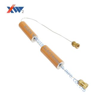 Quality Customized High Voltage Ceramic Capacitor Rod 36KV 45PF Coated Available for sale
