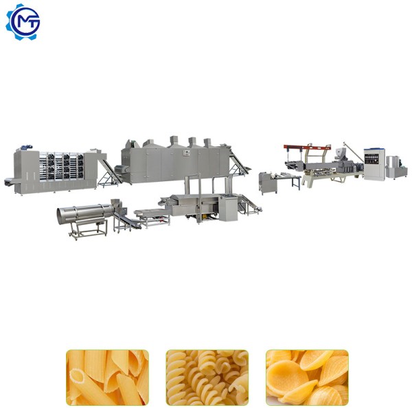 Quality Whear Corn Flour Pasta Macaroni Production Line Machine 1000kg/H for sale