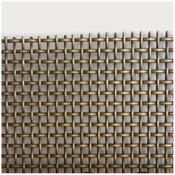 Quality Contemporary Architecture Metal Mesh Woven High Transparency for sale