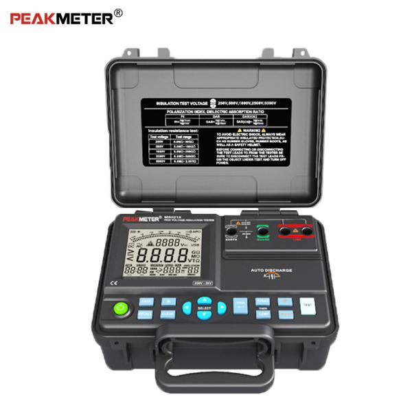 Quality PI/DAR High Voltage Insulation Resistance Tester 5TOhm Insulation Measurement for sale