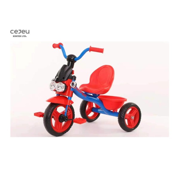 Quality Front Basket Kid Riding Tricycle 18kg 3 Eva Wheels Ride On Trikes for sale