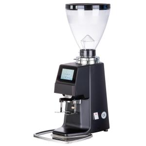 Quality LCD Touch Screen Flat Burr Espresso Coffee Grinder Machine for Hotel Restaurant for sale