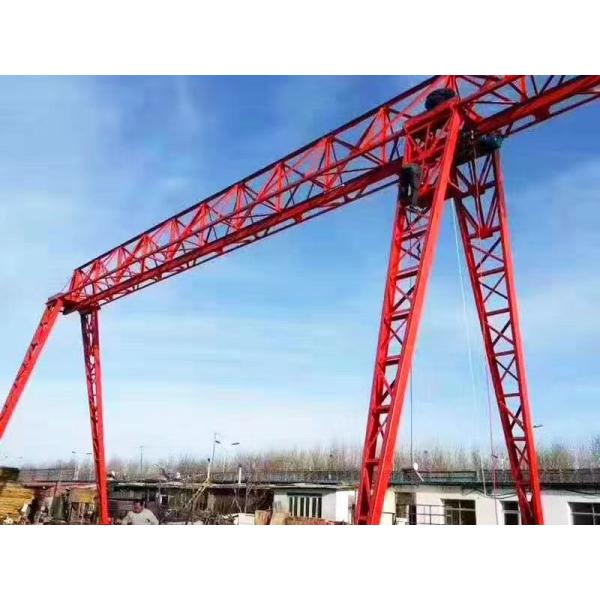 Quality 20m Lifting Wireless Remote Control Overhead Crane Single Girder For Workshop Production Loading And Unloading for sale