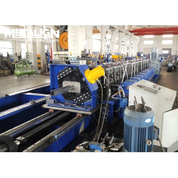 Quality Heavy Duty Hoist Type Rack Upright Roll Forming Machine 18.5Kw for sale