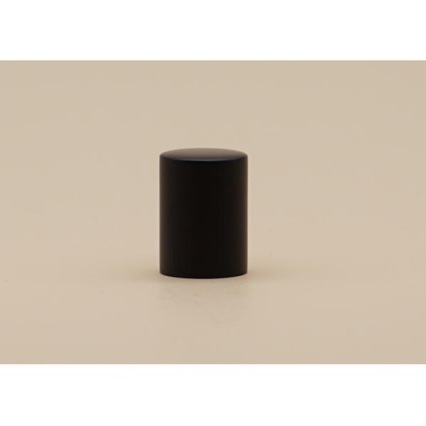 Quality Matt Black Perfume Bottle Caps , Cosmetic Bottle Cap For Personal Care for sale
