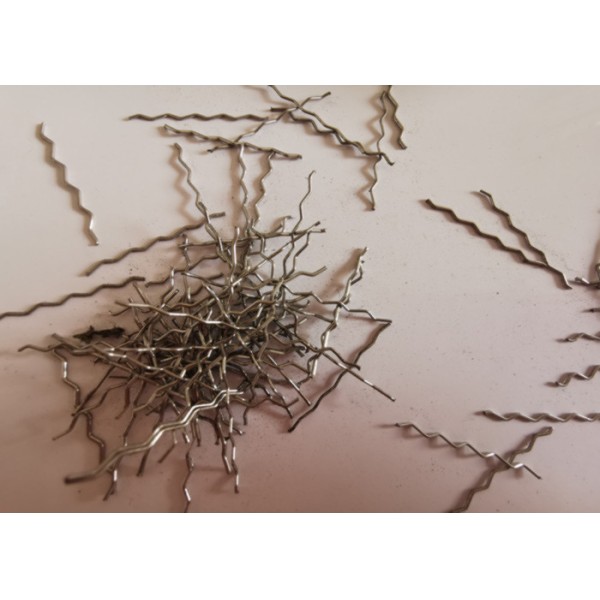 Quality Waved Concrete Steel Fiber 20kg/M3 Dosage Low Carbon Steel Wire for sale