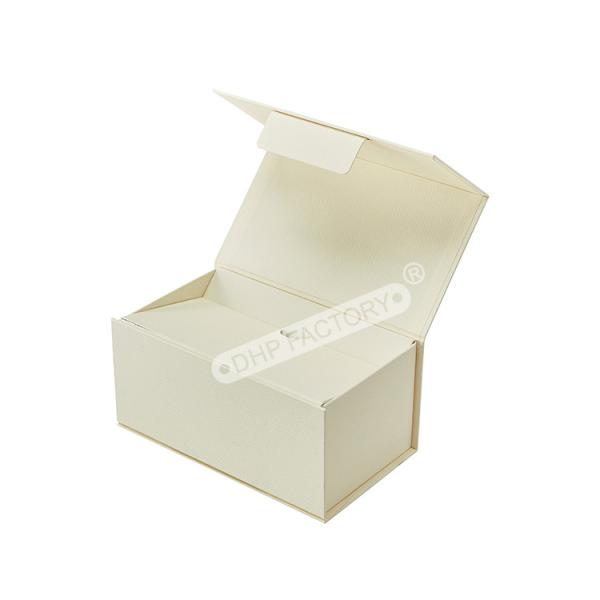 Quality Recyclable Texture Paper Cardboard Foldable Boxes Packaging Without Magnet for sale