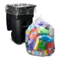 Quality Environmentally Friendly Recycled Trash Bag Household 0.03-0.1mm for sale
