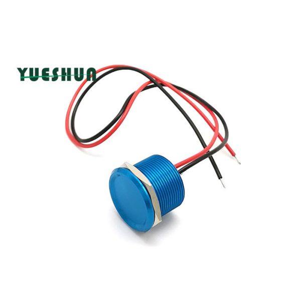 Quality Momentary Piezoelectric Light Switch 22mm IP68 Sealed Protected Against Dust for sale