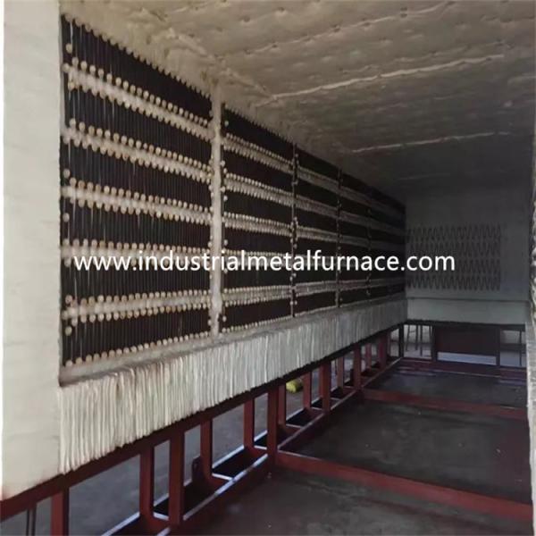 Quality 1250℃ Electrical Car Bottom Furnace 3000×1000×1000mm Independent Temperature for sale
