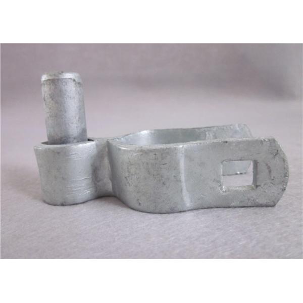 Quality 1 3/8" x 5/8" Chain Link Fence Male Post Hinges Galvanized Material For Round for sale