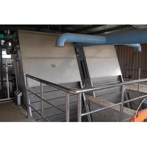 Quality Wastewater treatment screening , Stair  Wastewater Bar Screen for Meat industry for sale