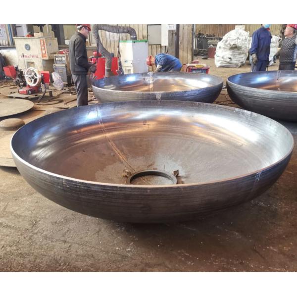 Quality Safety Spherical Heads End Domed Stainless Steel Tube Caps ISO9001 for sale