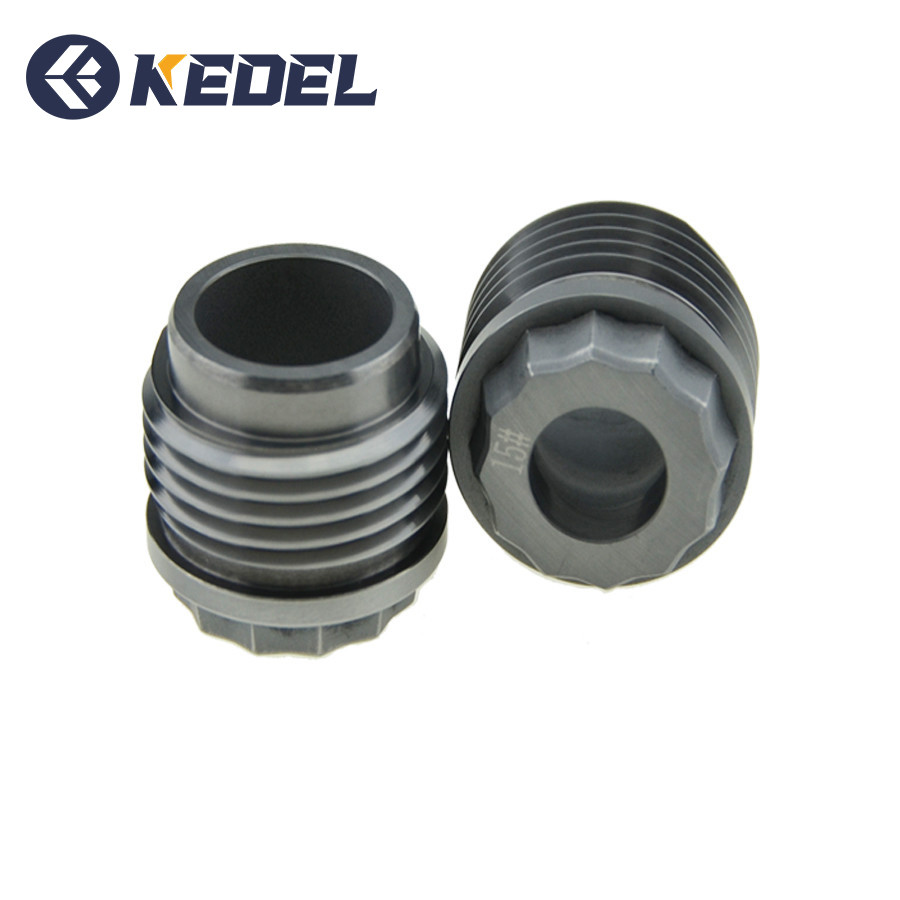 Quality YG20 Tungsten Carbide Nozzle 25.21mm Outer Diameter for PDC Drilling Bit for sale