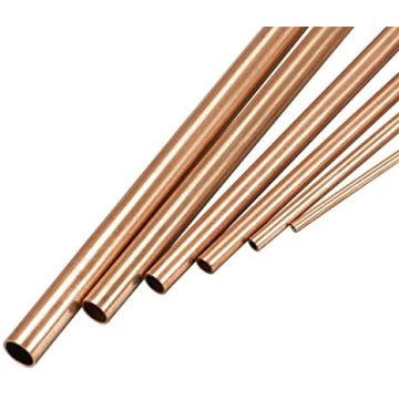 Quality Corrosion Resistant Round Copper Pipe Ideal For External Use for sale