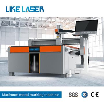 Quality Invisible Laser Visibility Fiber Laser Marking Machine 2022 Large Size for for sale