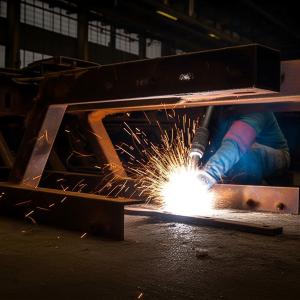 Quality Metal Carbon Plate Steel Welding Service For Large Equipment Assembly for sale
