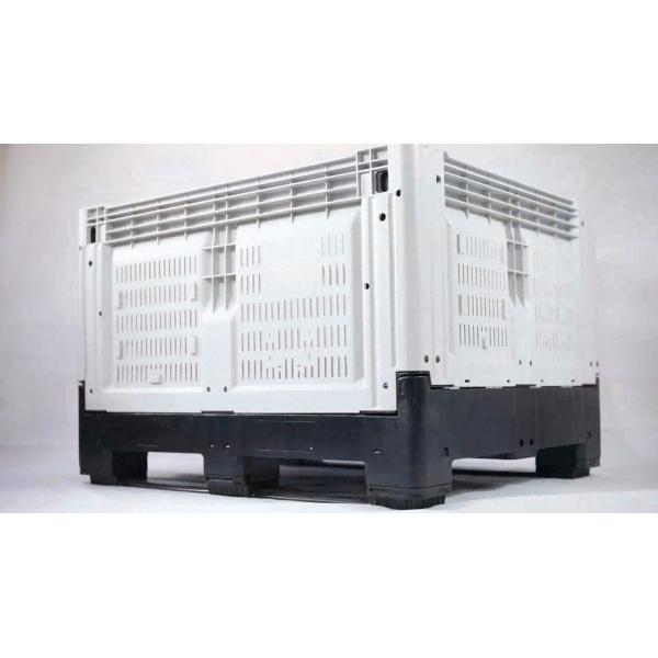 Quality Customized logistic collapsible pallet box recyclable plastic folding shipping for sale