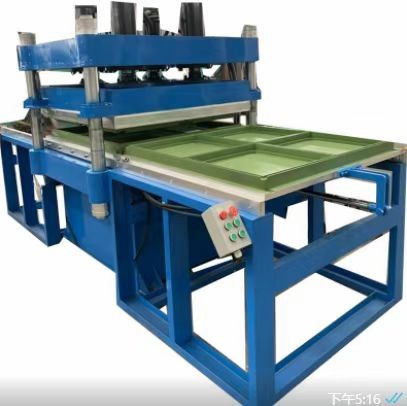 Quality Playground Tile Rubber Vulcanizing Press 1100x1100mm Rubber Tile Press for sale