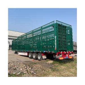Quality Max Payload 30000 kg 3 Axles 13 Meter High Fence Semi Trailer for Animal for sale