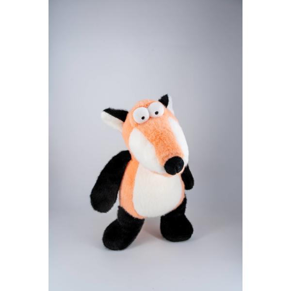 Quality Custom Soft Fox Plush Toy, OEM Available, Low MOQ, Huggable Stuffed Animal for sale