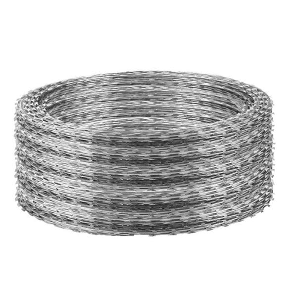 Quality Coil Diameter 500mm Razor Barbed Wire Galvanized for sale