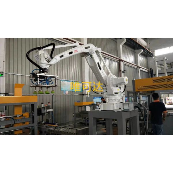 Quality Six Axis Robotic Case Packer High Precision Short Operating Cycle Time for sale