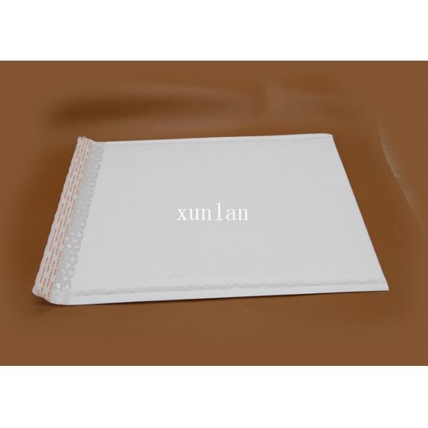Quality No Fading White Poly Bubble Mailers Light Weight For Postage Savings for sale