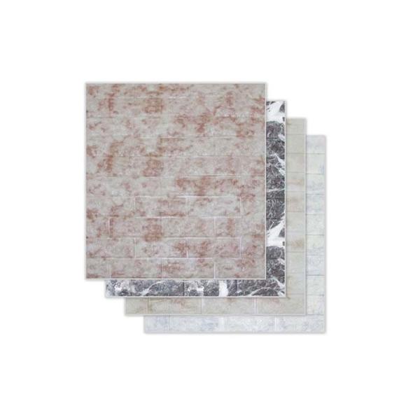 Quality Self Adhesive 60x70cm PE Foam Wallpaper 3D Foam Wall Sticker Moisture Proof for sale