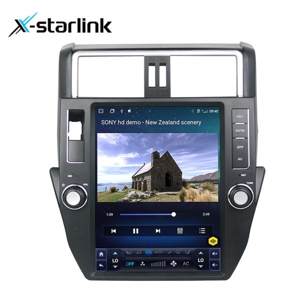 Quality Vertical Screen Android Car Navigation GPS 12.1'' Tesla Style For Toyota Prado for sale
