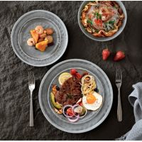 Quality Melamine Dinnerware Sets, Plates and Bowls Sets, 12Pcs Dinnerware Sets for 4 for sale