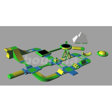 Quality Customized Inflatable Floating Water Park Games For Adults / Aquapark Inflatable for sale