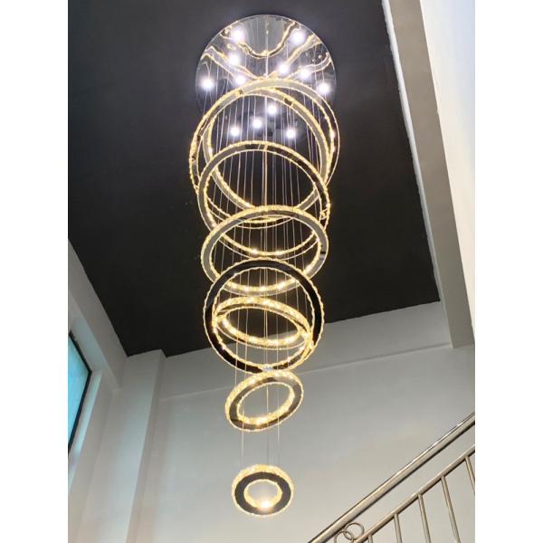 Quality OEM ODM Modern Luxury Custom Made Crystal Large Chandeliers Multipurpose for sale