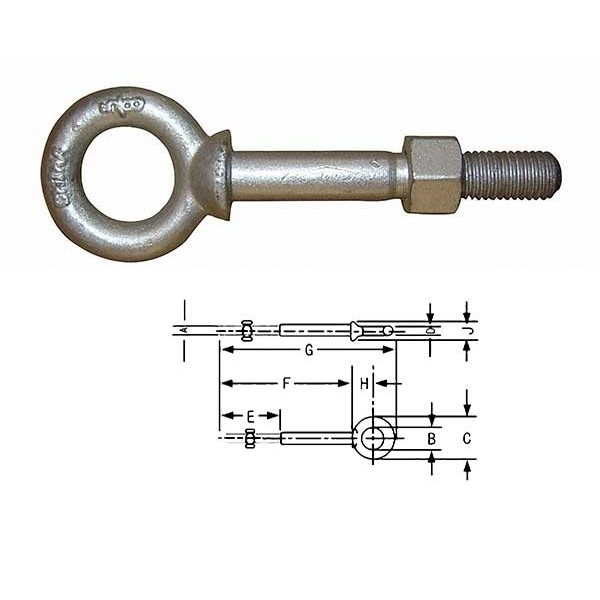 Quality JTR-BN09 Shoulder Nut Eye Bolts G-277 for sale