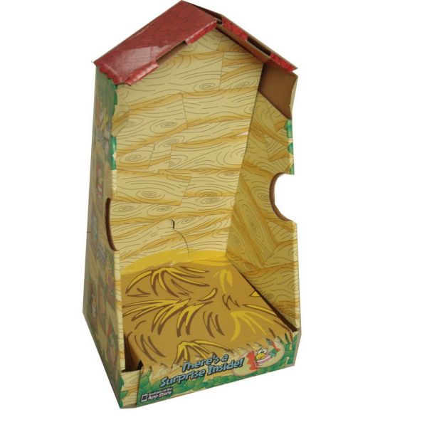 Quality Lightweight Portable Custom Cardboard Market Display Paper Box for sale