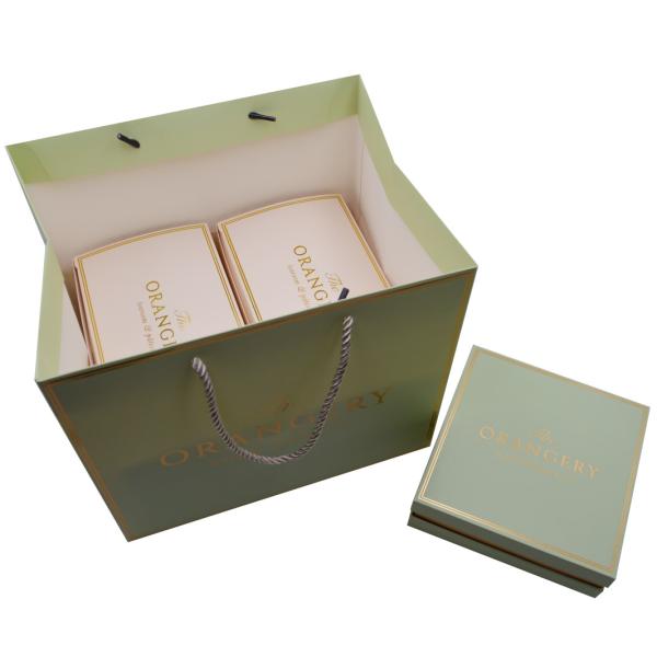 Quality Custom Two Pieces Lid And Base Cardboard Macaron Gift Box Luxury for sale