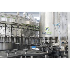 Quality Automatic Beer Washing Filling Machine , Glass Beer Capping Machine for sale