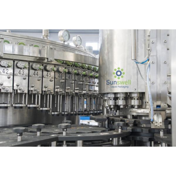 Quality Automatic Beer Washing Filling Machine , Glass Beer Capping Machine for sale