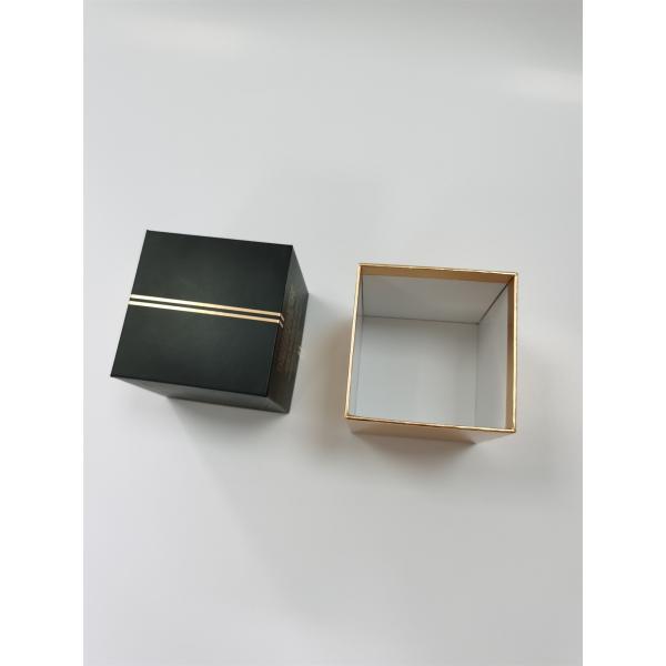 Quality Black Retail Custom Made Packaging Boxes Gift Embossing With Logo SGS for sale