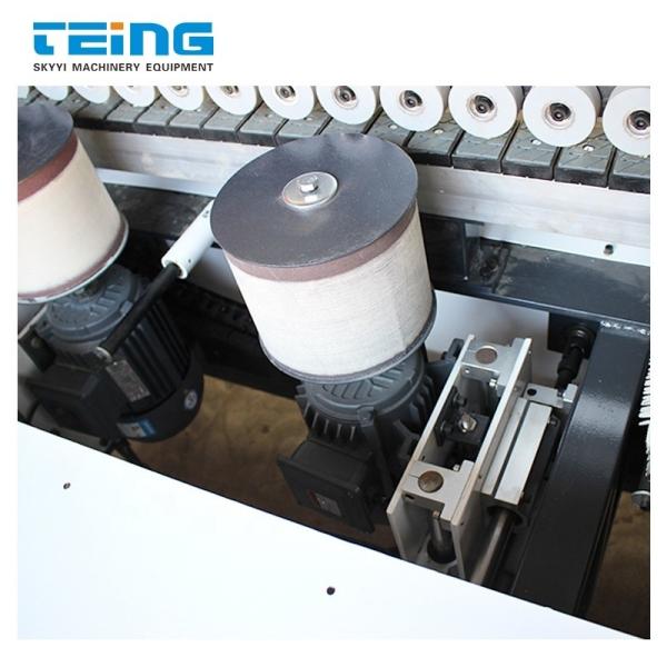 Quality Woodworking Process Automatic Vertical Side Polishing Machine with 0.75KW*3 for sale