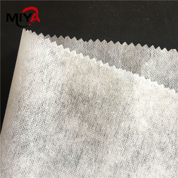 Quality Dress Charcoal Non Woven Fusible Interlining 50gsm for sale