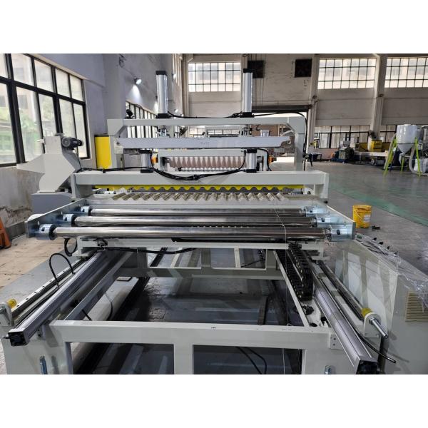 Quality PP Corrugated Wave Roof Tile Sheet Extrusion Machine Width 850-1050mm for sale